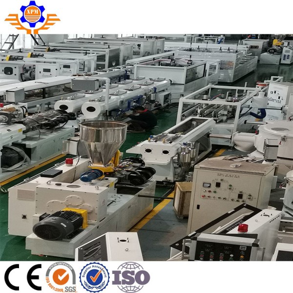 Quality Pressure PVC Pipe Extrusion Line Adjustable Cutting Speed Max 63mm Cutting Pipe for sale