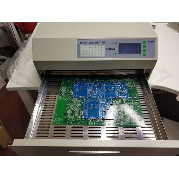Quality 2300W T962A Plus Infrared IC Heater 450x370mm Reflow Oven for sale