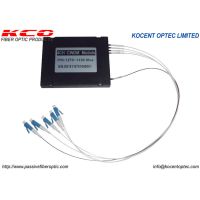 Quality 4CH FTTH Passive Fiber Wavelength Division Multiplexer 0.9mm Mux Demux CWDM LC for sale