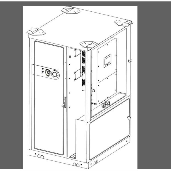 Quality 120KWh Commercial And Industrial Solar Energy Battery Storage System for sale