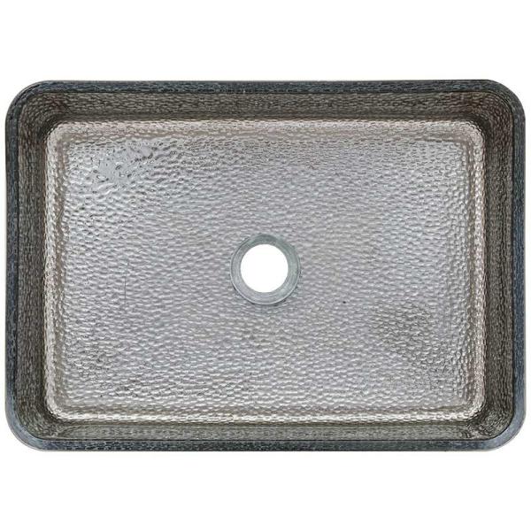 Quality Silver Chromed Rectangular Above Counter Sink Shinning Shallow Vessel Bathroom for sale