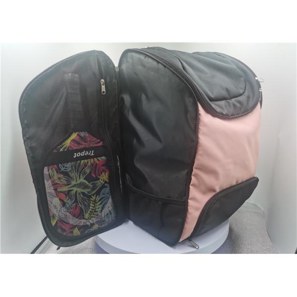 Quality Pink Outdoor Pickleball Racket Bag 30L With Wings Pocket Design for sale