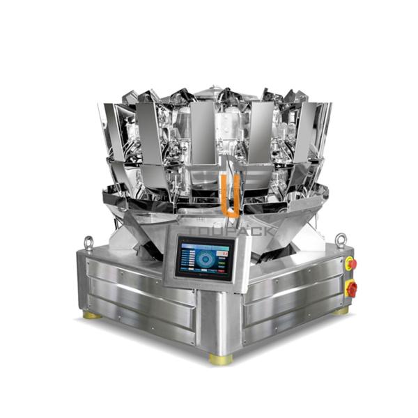 Quality Waterproof Mini 14 Heads 0.8L Granules Multihead Weigher for sale