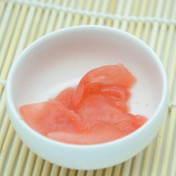 Quality Sliced Japanese 1kg Pickled Sushi Ginger Pink & White for sale