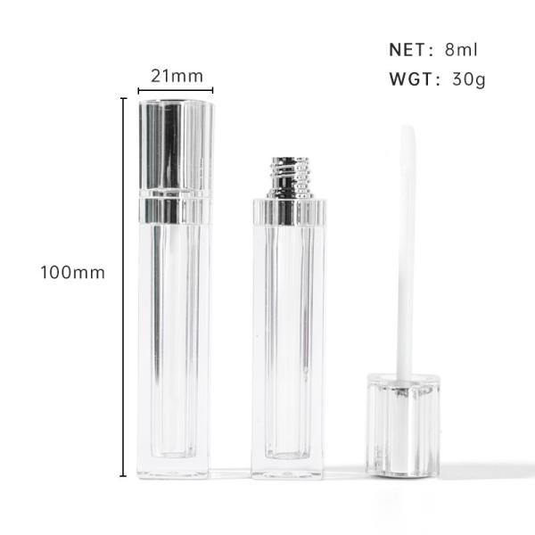 Quality 30ml Cosmetic Squeeze Tube OEM ODM Empty Lip Gloss Tubes MSDS CE for sale