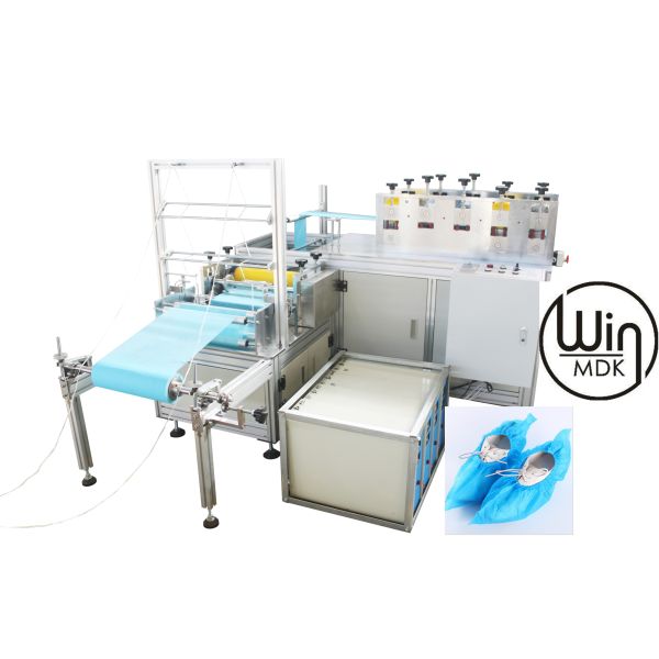 Quality Automatic 3200W Non Woven Shoe Cover Making Machine Ultrasonic System for sale