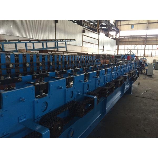 Quality 14 Stations Rack Roll Forming Machine C Size Drive By 1.0 Inch Chain for sale