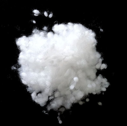 Quality Smooth Hollow Conjugated Polyester Staple Fiber / Ball Fiber With High for sale