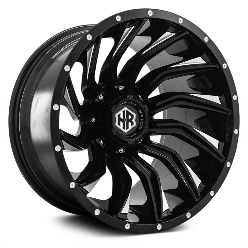 Quality Black 4x4 rims off road truck wheels for sale