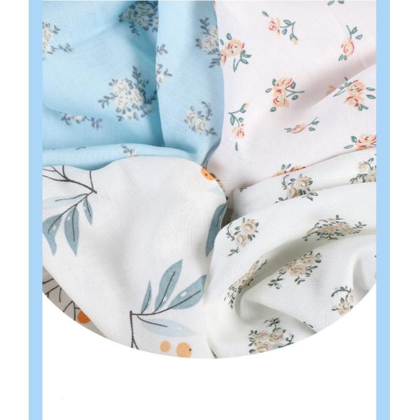 Quality Baby Double Gauze Print Fabric Double Gauze Blanket 110X110 for sale