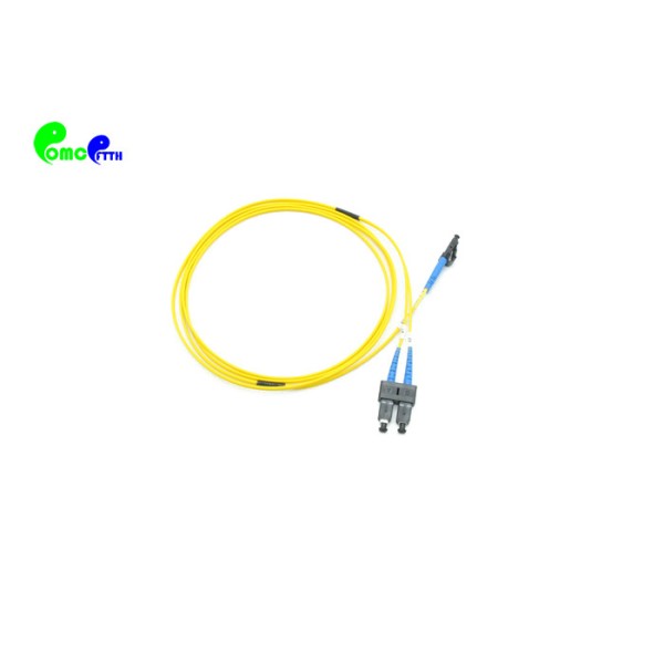 Quality SC UPC To LC UPC G657A1 LSZH Fiber Optic Patch Cables 2.0mm for sale