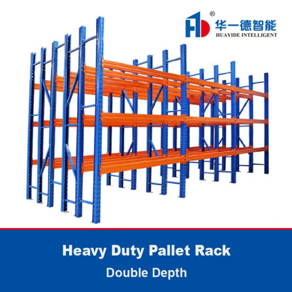 Quality Double Depth Heavy Duty Pallet Rack Selective Pallet Rack Warehouse Storage Rack for sale