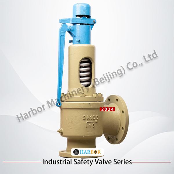 Quality ISO9001 2008 CE Certified Cast Steel Enclosed Safety Valve A42Y/A48Y-16C for for sale