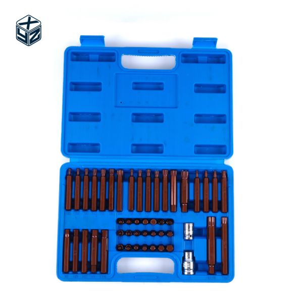Quality Multifunctional 48pcs S2 Plastic Box Bits Set in Natural Finish for Precision for sale