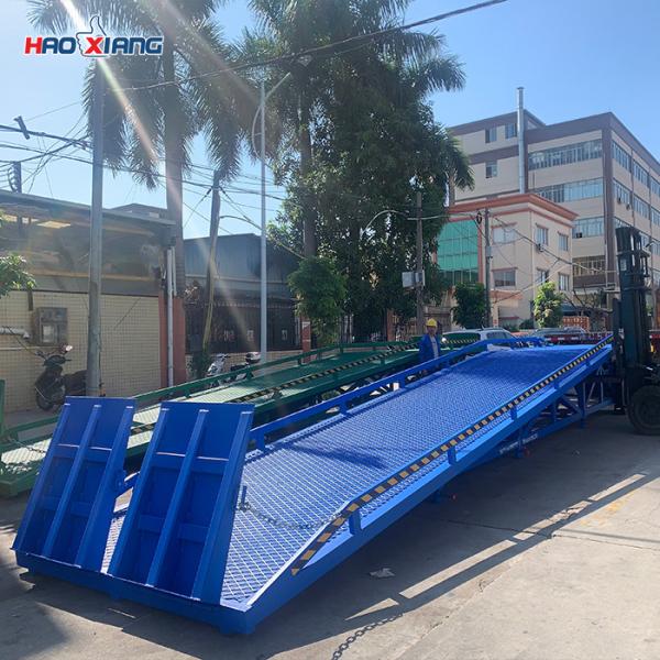 Quality Steel Loading Unloading Dock 10T-20T Mobile Ramp For Forklift for sale