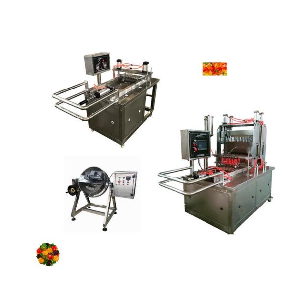 Quality 3kw High Productivity Commercial Soft Gummies Depositer Jelly Gummy Candy Making Machine for sale