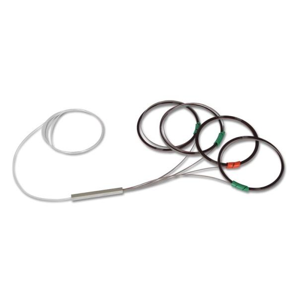 Quality Bare Steel Tube Fiber Optic Splitter Mini Module PLC Splitter 250um Without for sale