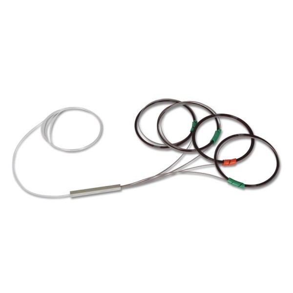 Quality Mini Steel Tube PLC Fiber Optic Splitter Without Connector FTTH Fiber Optic Coupler for sale