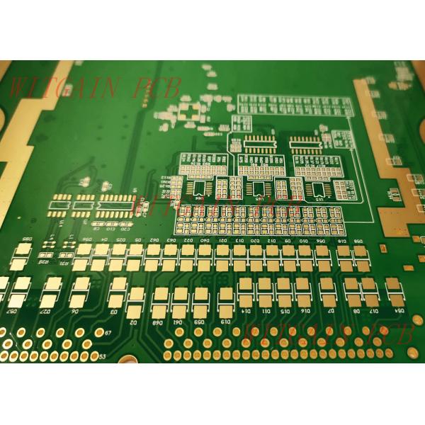 Quality Green PCB Printed Circuit Board / 4 Layer Rigid Flex Circuit Boards FR4 Material for sale