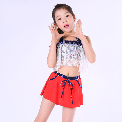 Quality Exquisite Striped Girl Exclusive Swimsuit for sale