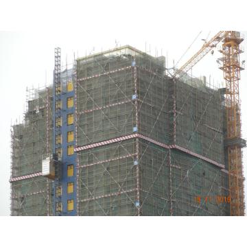 Quality Construction Rack And Pinion 46M / Min Passenger And Material Hoist for sale