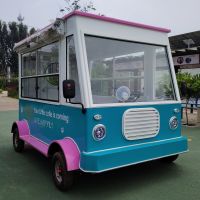 Quality Customized Length Multifunctional Electric Mobile Food Truck for Cold Drinks and for sale