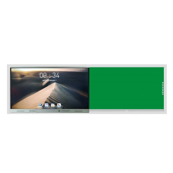 Quality 86'' Intelligent Smart Recordable Blackboard Green Board 4000:1 LED Android 9.0 for sale