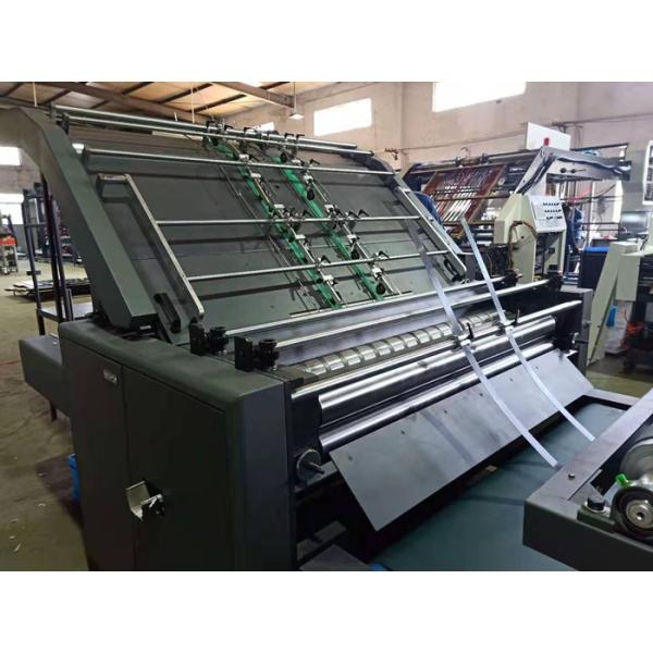 Quality Semi Automatic Servo Flute Laminator Machine Vacuum Suction Feeder Corrugated for sale