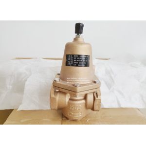 Quality E55 Model Cash Valve Clean Oxygen Gas Pressure Regulating Valve / Bronze Body Material From Emerson Fisher for sale