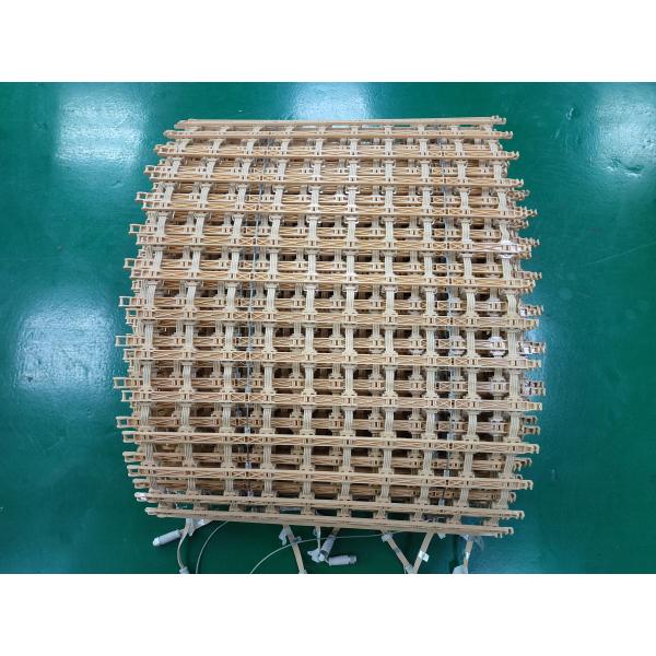 Quality SPI/DMX Control Mode Transparent LED Mesh Screen Waterproof For Shopping Mall for sale