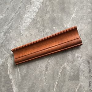 Quality Custom Weather Resistant Square WPC Fluted Wall Panel Corner for sale