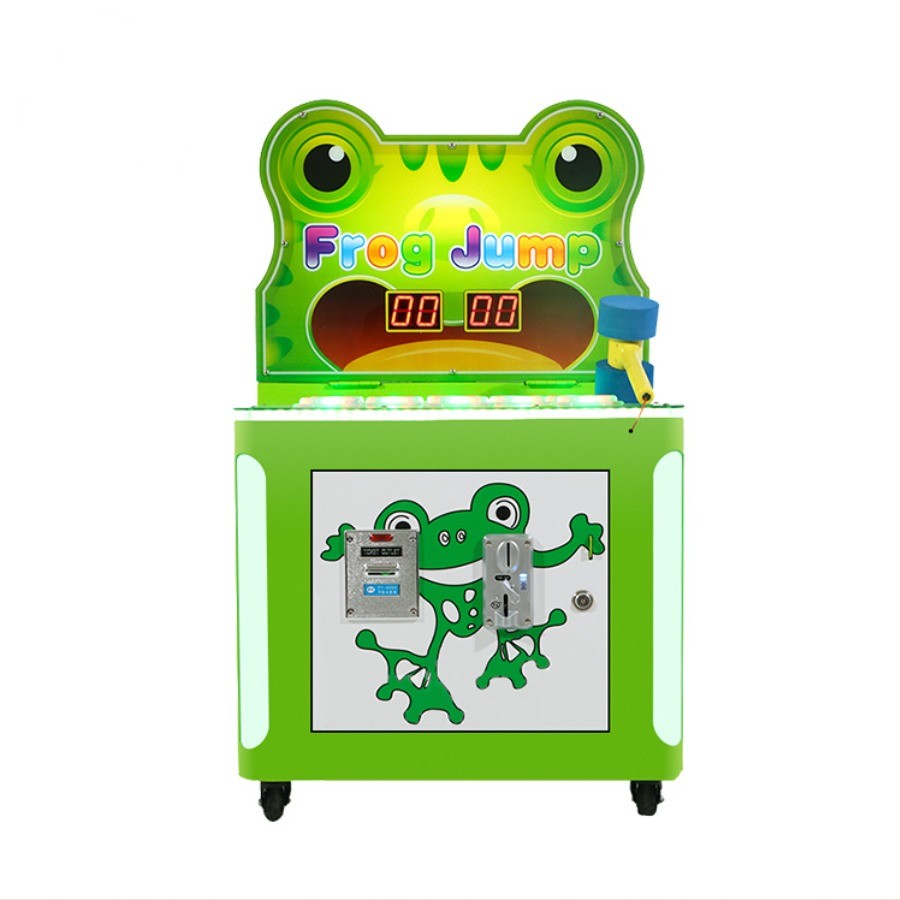 Quality Frog Arcade Hammer Game Machine Whack A Mole Toy 220V for sale