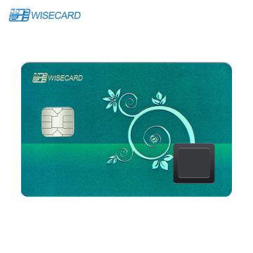 Quality Fingerprint Identification Biometric Chip Card For Business Payment for sale