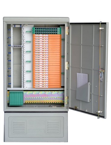 Quality Standard/Customized FTTH Distribution Fiber System Outdoor ODF Optical Cabinet for sale