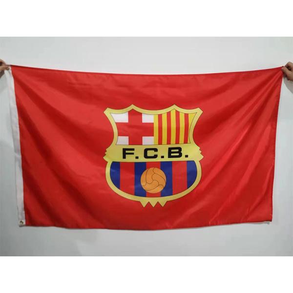 Quality World Cup Soccer Club Flags 90x150cm Sublimation Digital Printing for sale