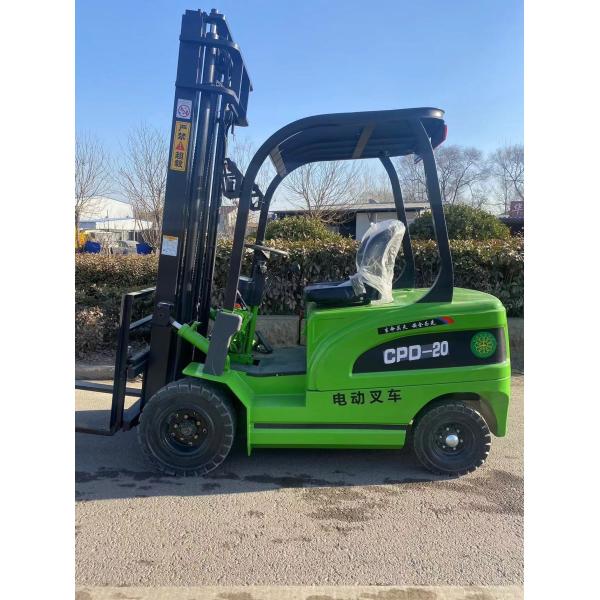 Quality Compact 2 Ton Electric Forklift AC Control 48V Battery Electric Forklift for sale