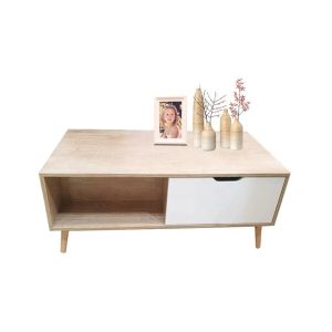 Quality Low White 110X55X42.5cm Solid Wood TV Bench With Melamine Finishing for sale