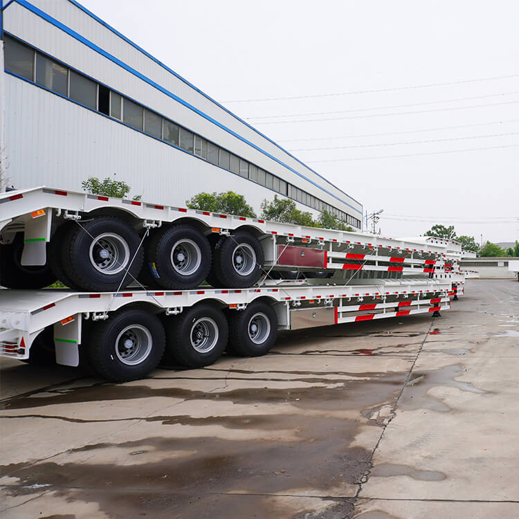 Detailed view of Car Semi Trailer