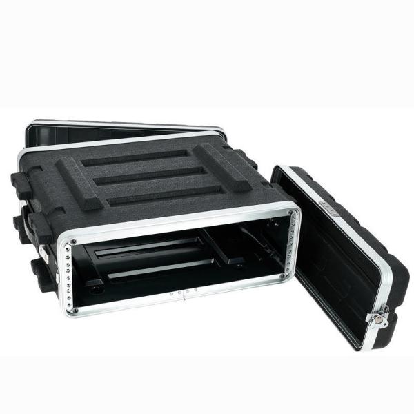Quality ABS 17" Depth 19 Inch Rack Flight Case 3U Rack Case For DJ / PA for sale