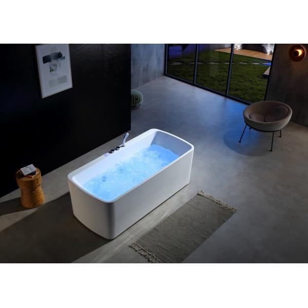 Quality Massage Bathtub With One Piece Led Bottom Light for sale