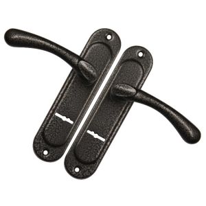 Quality 35-60mm Thickness Metal Door Lock Handle with Quick and Easy Installation for sale
