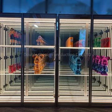 Quality Professional Customized Thickness Display Case for Commercial Space DC12V/AC110 for sale