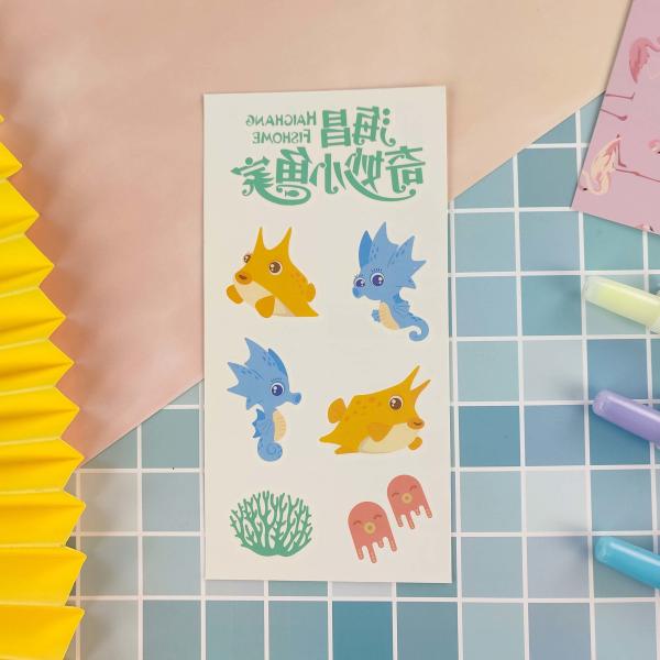 Quality Environmentally Transfer Decal Stickers Small Fresh Temporary Tattoo Stickers for sale
