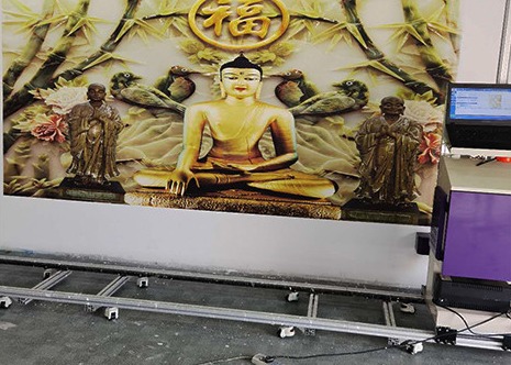 Quality DX-7 EPSON Shervin Vertical Wall Painting Machine for sale