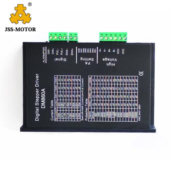 Quality 2h Microstep Driver Dm860a Hybrid Stepper Motor Driver DM860A Nema 34 110V for sale