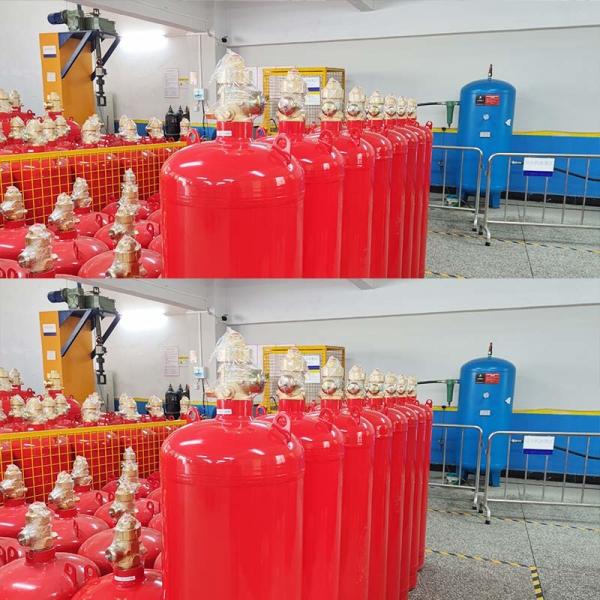 Quality Weak Current Equipment Room FM200 Gas Fire Extinguishing 2.5Mpa 4.2MPa 5.6MPa for sale
