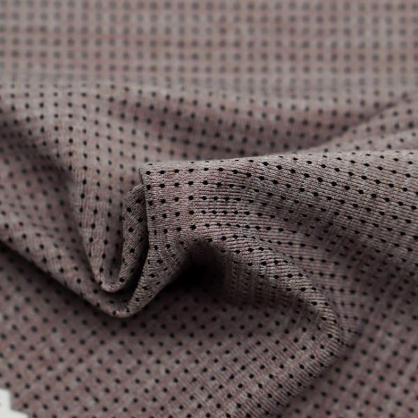 Quality 12% Spandex 88% Recycled Polyester Fabric High Elastic Comfortable Mesh for sale