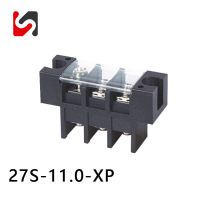 Quality 300V 11.0mm Pitch Fixed Euro Style Barrier Strip Spring Type Terminal Block for sale