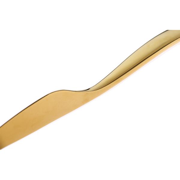 Quality Dishwasher Safe LFGB 304 Gold Stainless Steel Silverware Forks for sale