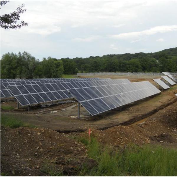 Quality Galvanized Steel Solar Panel Mounting Brackets Ideal Choice for Ground-mounted for sale